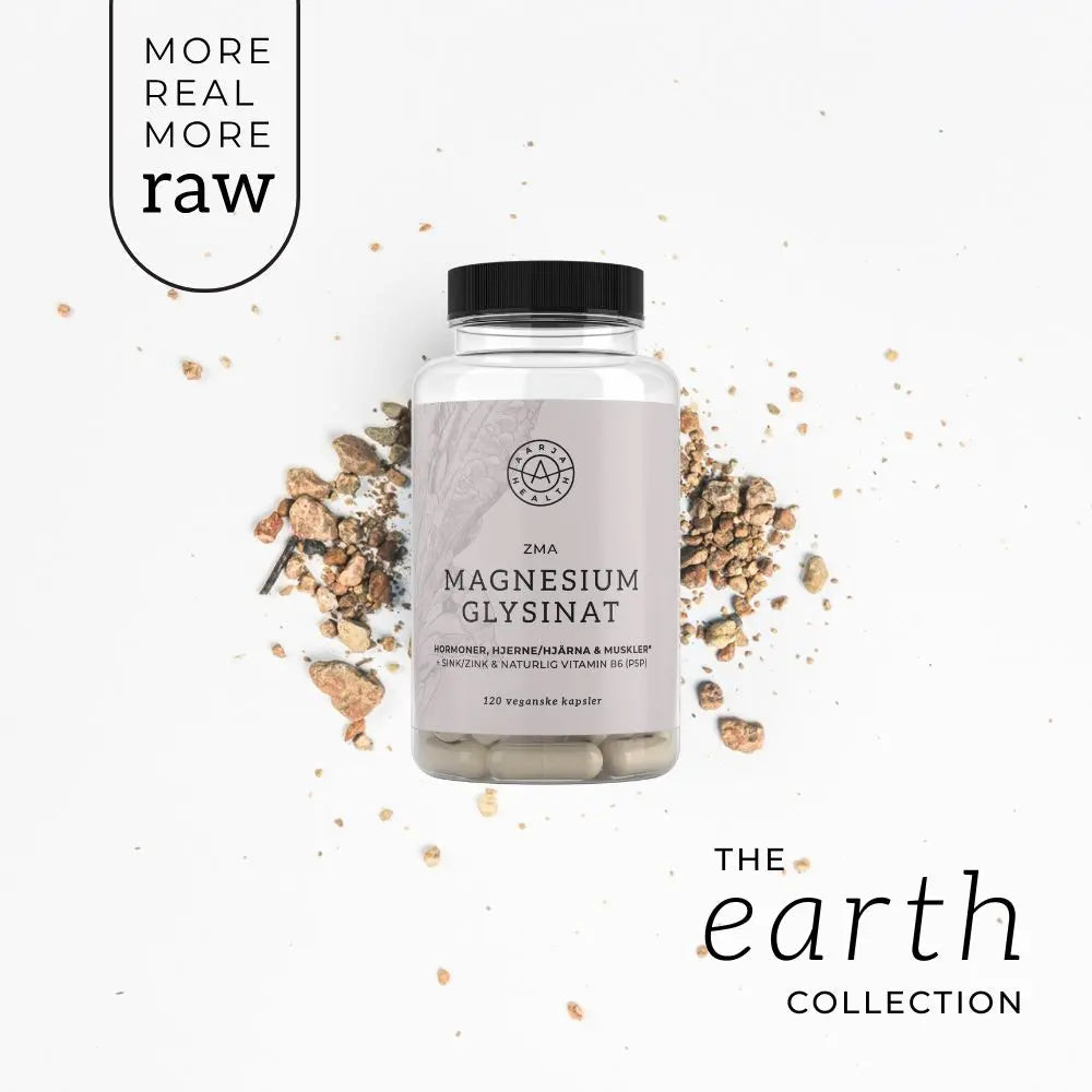 ZMA - Magnesium glysinat | Aarja Health Norge